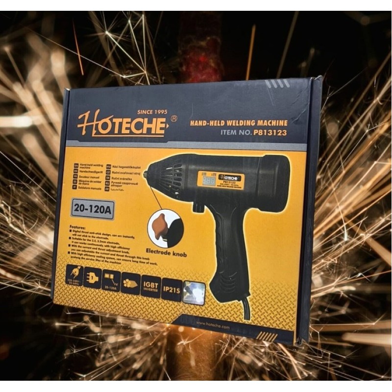 P813123A ,120A Maquina De Soldar (MMA) Tipo Pistola 110V ,Hoteche ,Herramientas